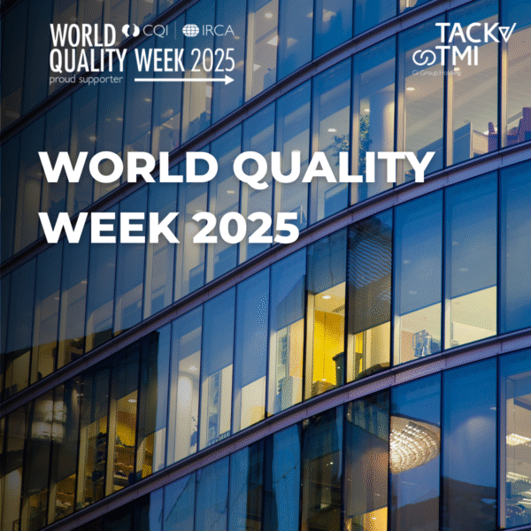 2025 世界质量周 | Quality: think differently - Tack TMI中国
